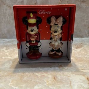 Disney | Holiday | Disney Mickey And Minnie Mouse Nutcracker Salt And ...
